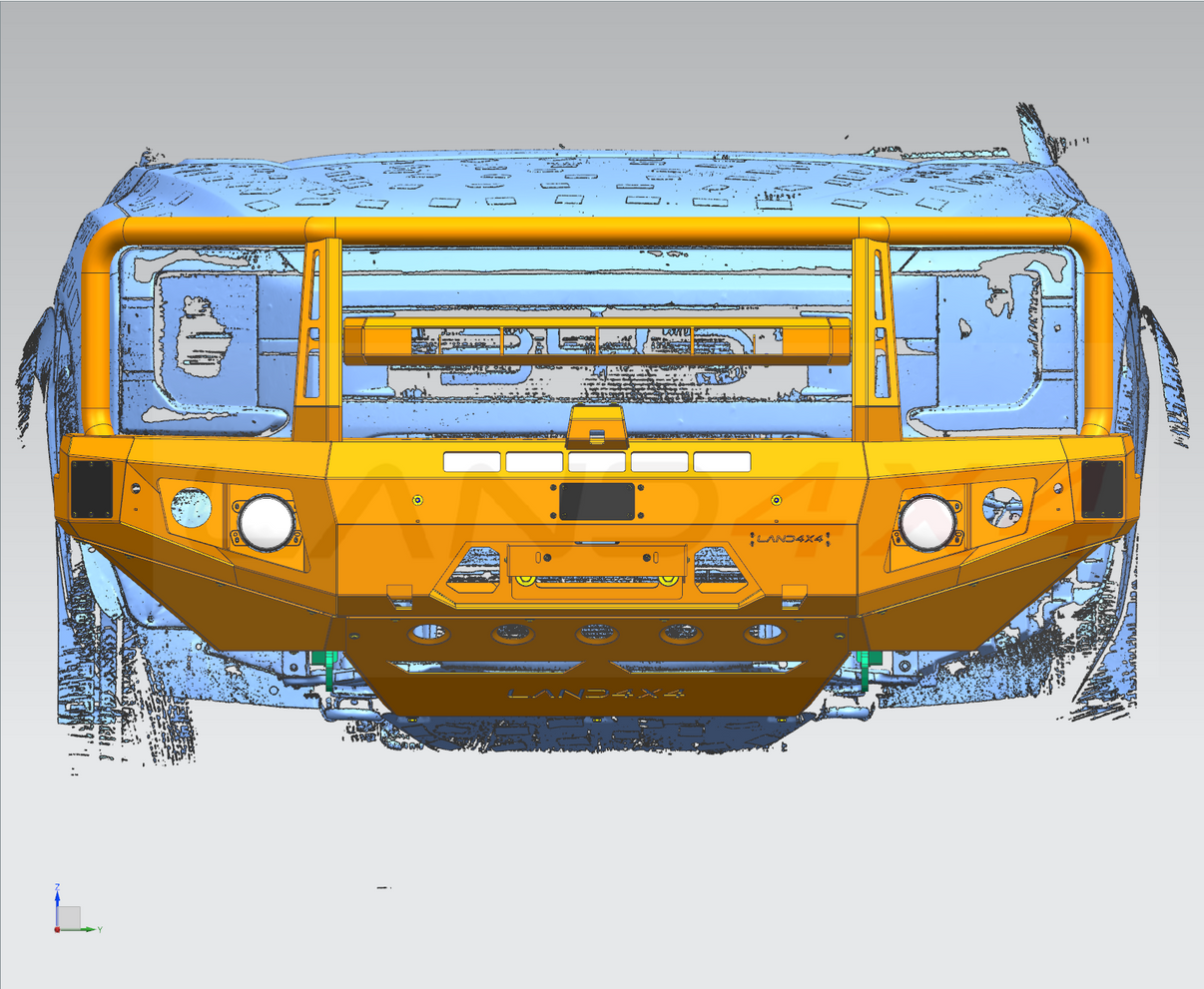 New Gen Bull Bar Fits 2025+ BYD Shark 6 – LAND 4X4